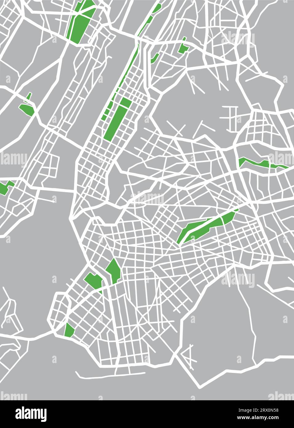 Nuovo schema stradale Immagini Vettoriali Stock - Alamy