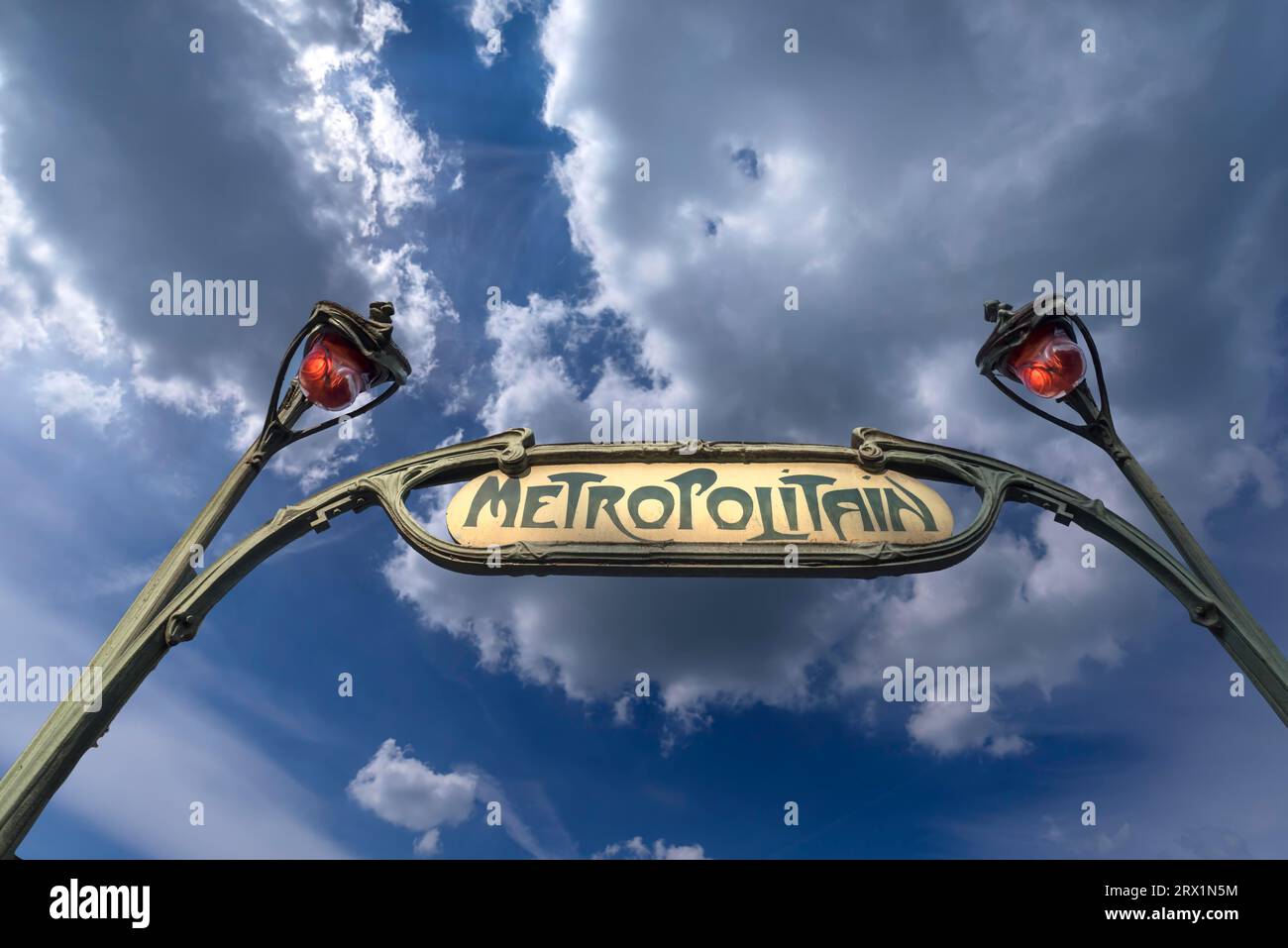 Stazione della metropolitana di ingresso parigi immagini e fotografie ...