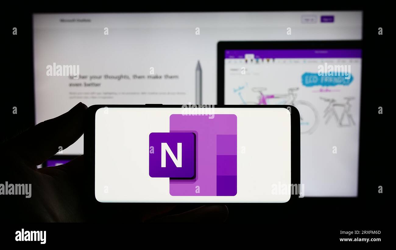 Logo microsoft onenote immagini e fotografie stock ad alta risoluzione ...