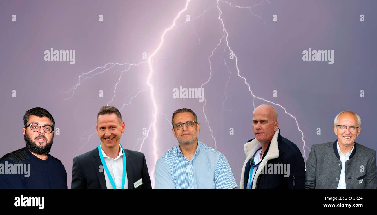 München, Deutschland 25. Settembre 2023: Fussball, Herren, 3.Liga ...