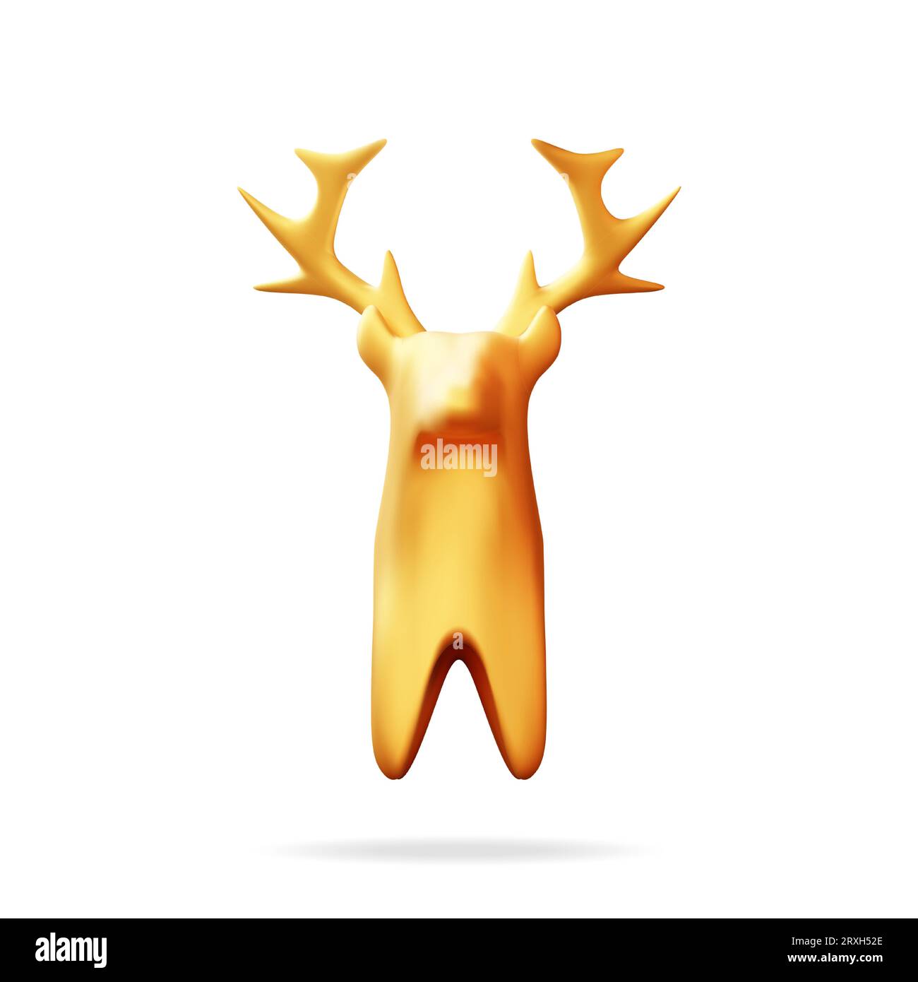 Statua di cervo Immagini Vettoriali Stock - Alamy