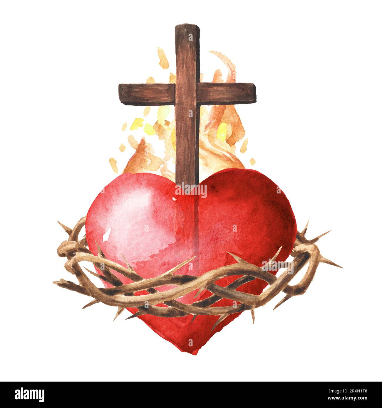 Sacro cuore di gesù Immagini senza sfondo e Foto Stock ritagliate - Alamy