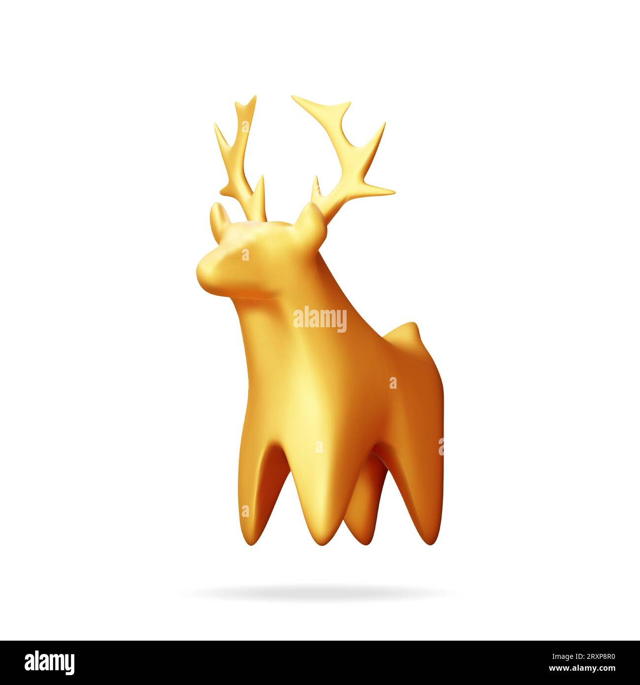 Statua di cervo Immagini Vettoriali Stock - Alamy