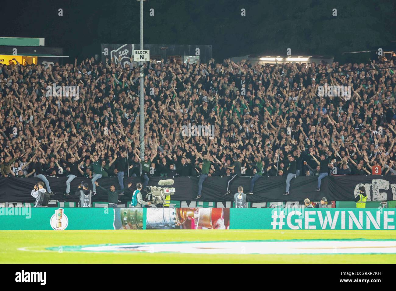 DFB Pokal - SC Preußen Münster - FC Bayern München am 26.09.2023 im ...