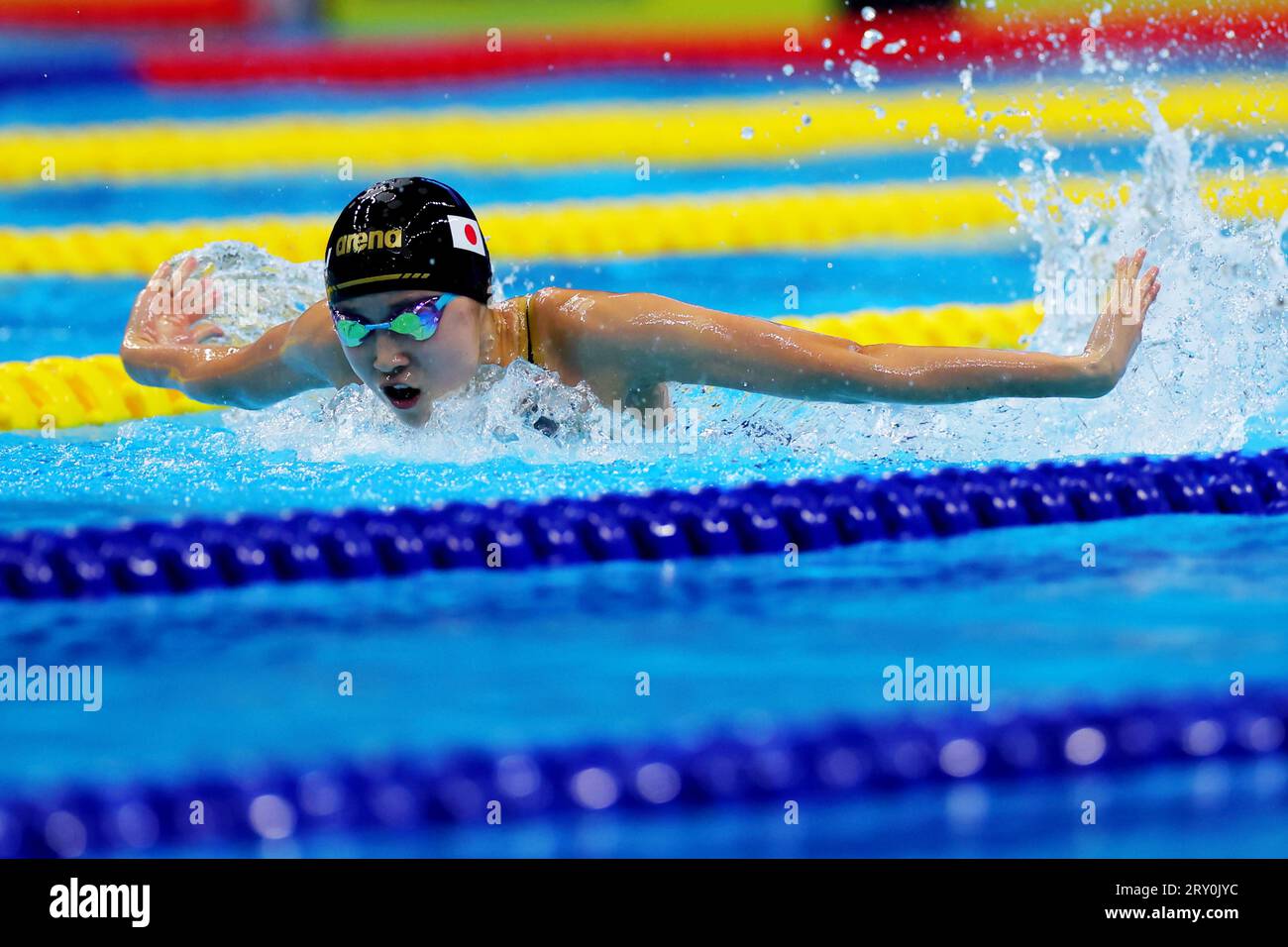 Mio Narita (JPN), 27 SETTEMBRE 2023 - nuoto: Finale Medley individuale femminile 400m presso il ...