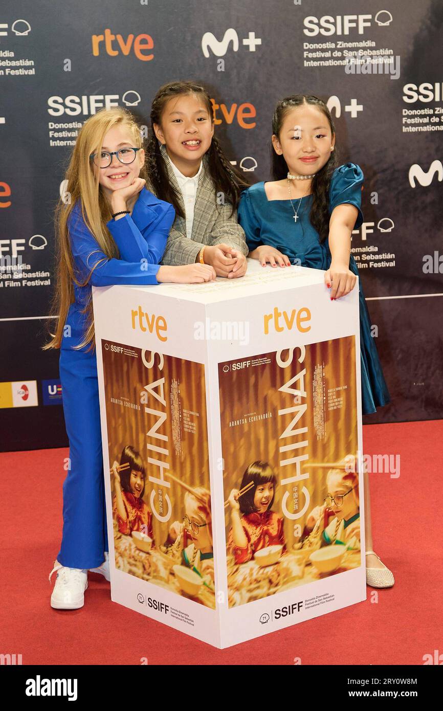 Donostia San Sebastián. País Vasco. 27 settembre 2023. Cine. Festival de San Sebastián ...