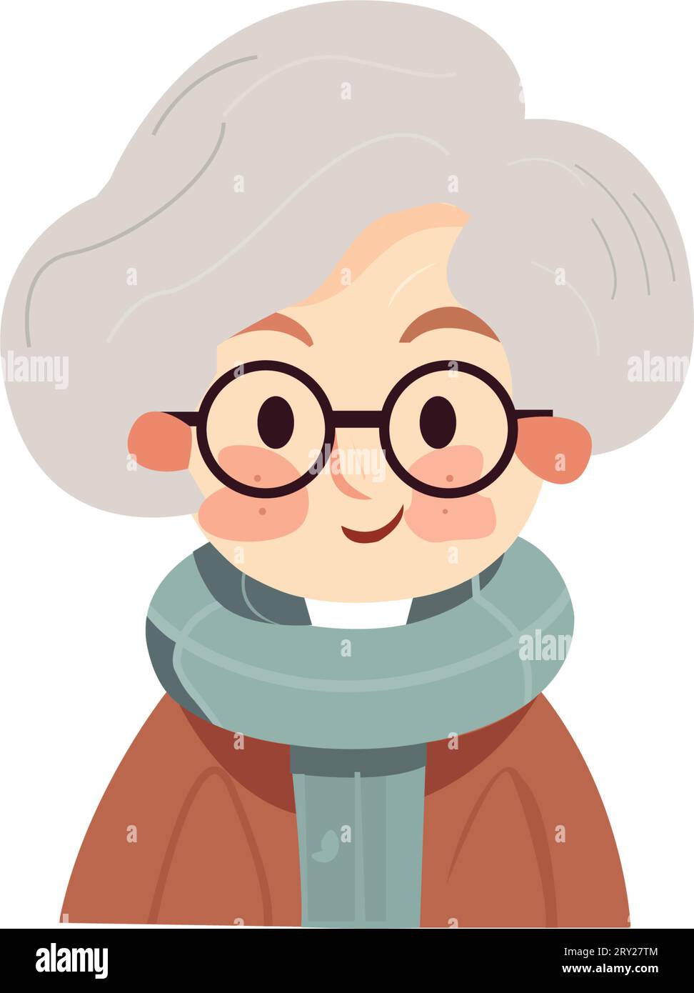 La nonna Immagini Vettoriali Stock - Alamy