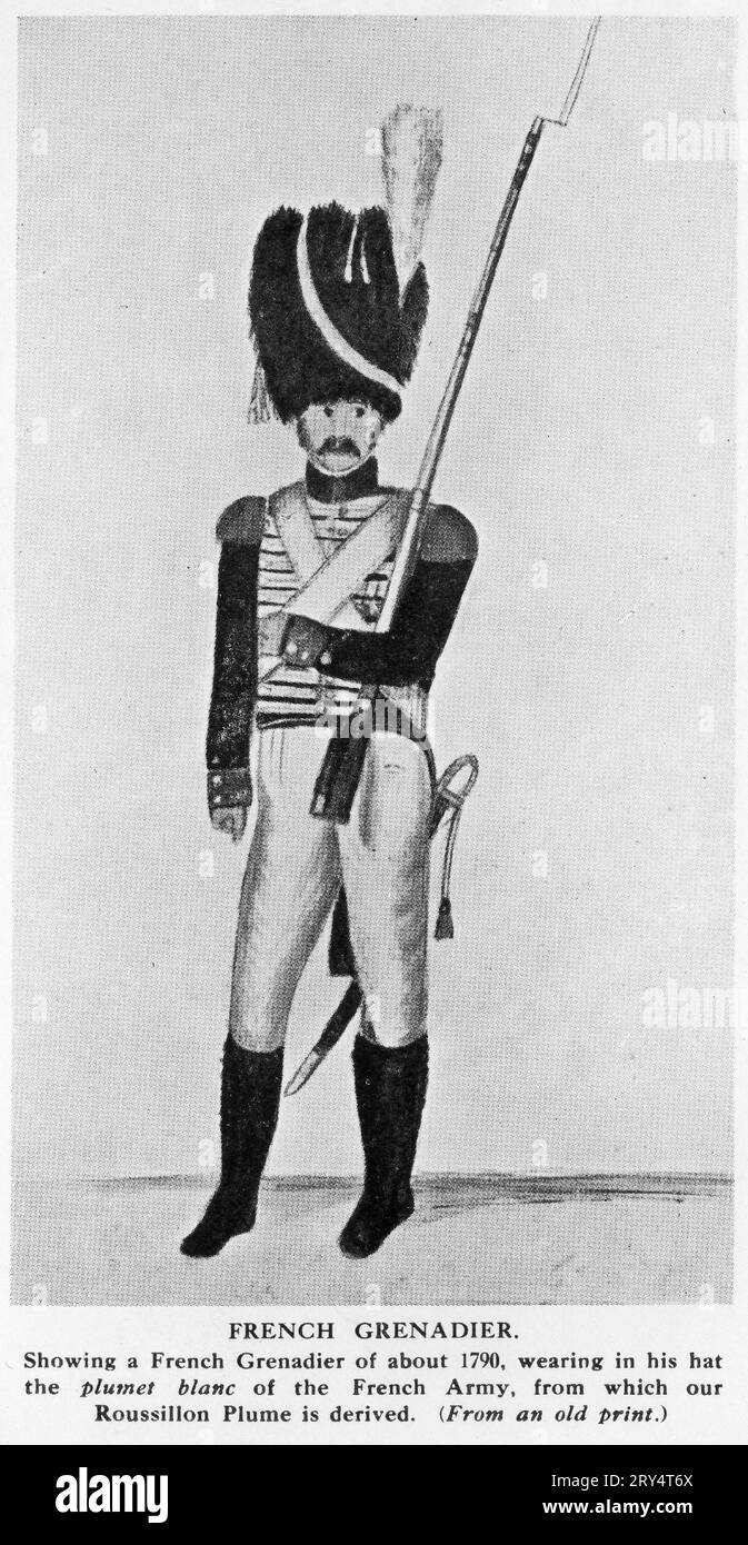 Grenadier 18th century immagini e fotografie stock ad alta risoluzione ...