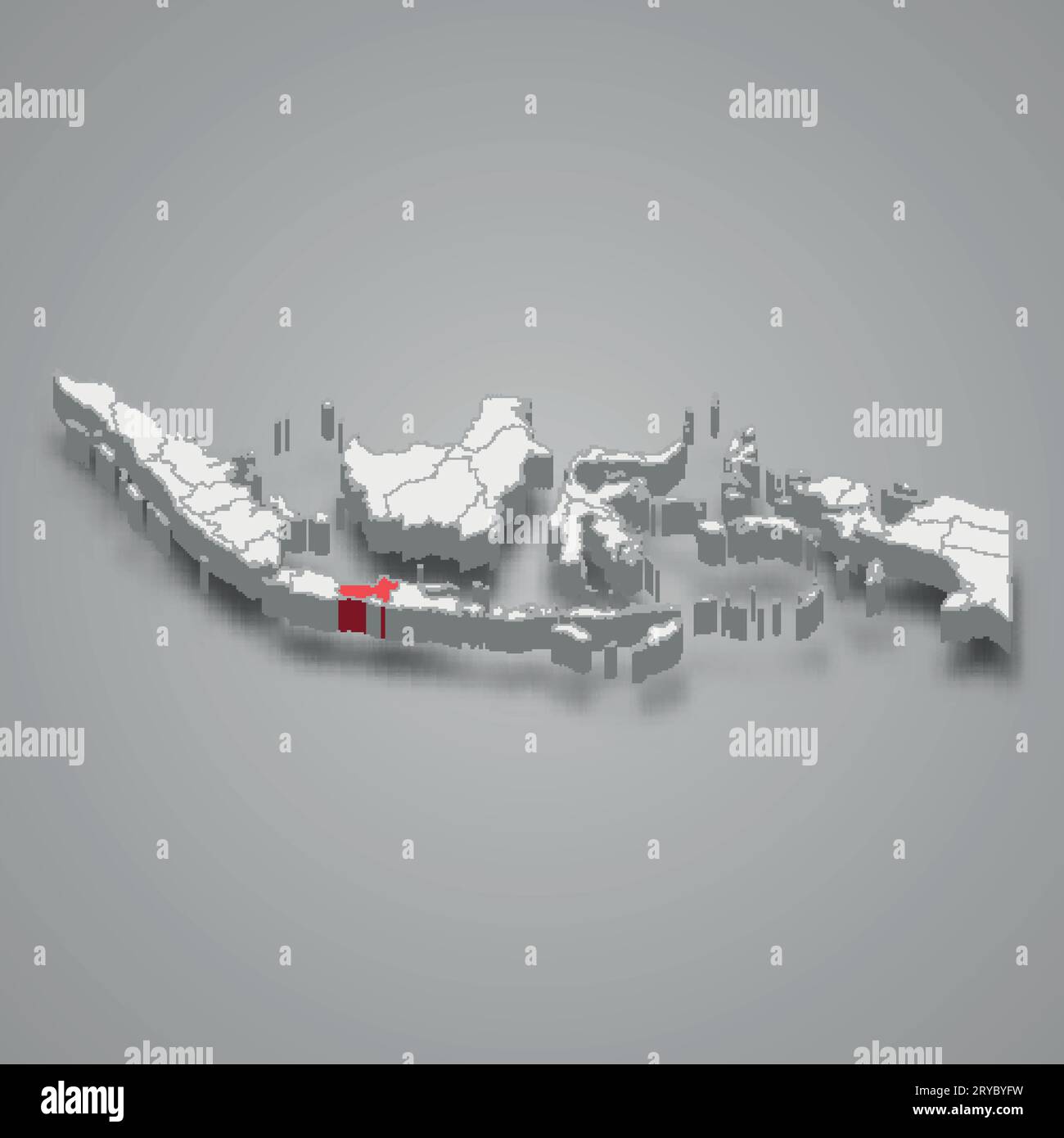 Mappa java centrale immagini e fotografie stock ad alta risoluzione - Alamy