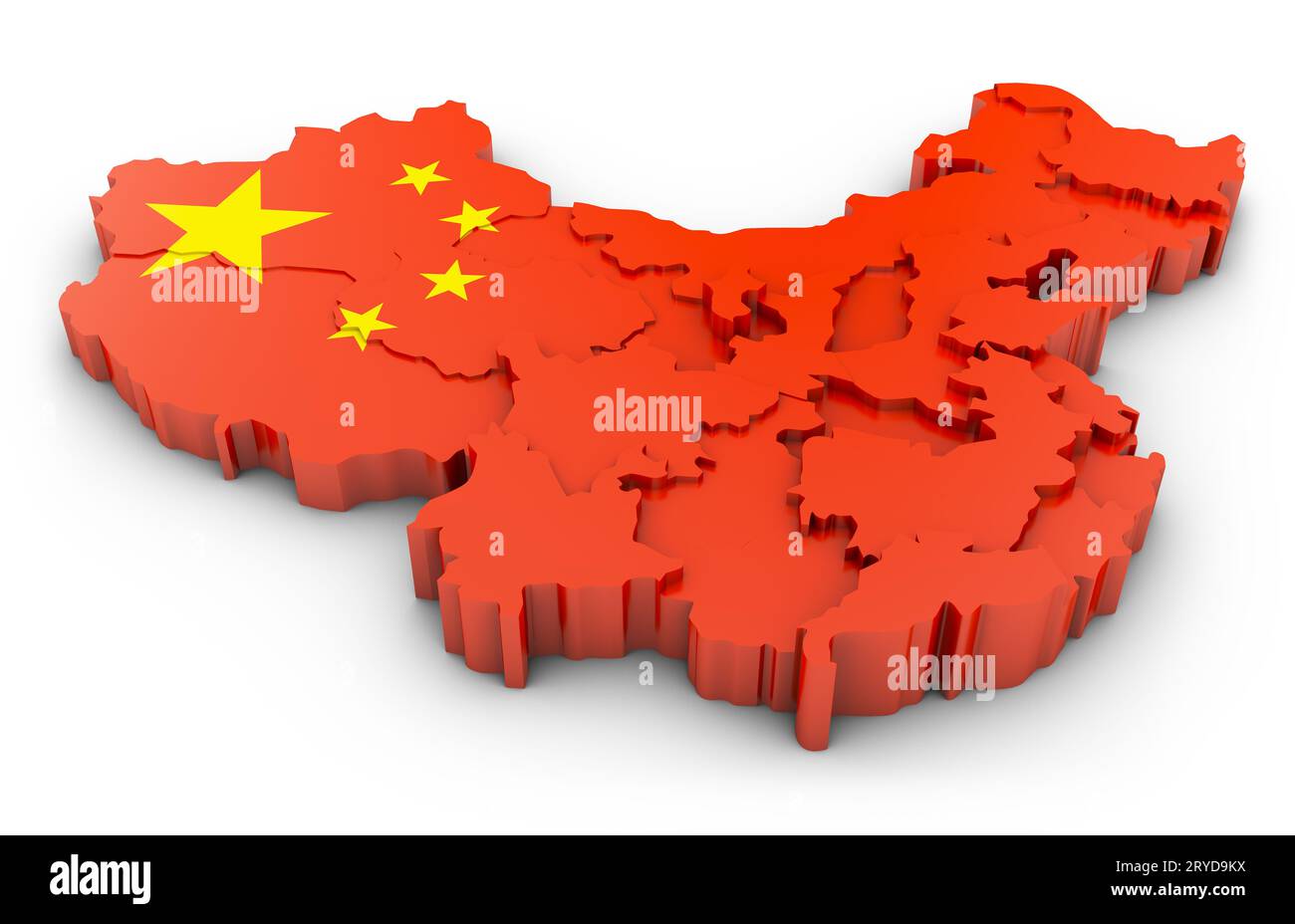 Cina cartina muta immagini e fotografie stock ad alta risoluzione - Alamy