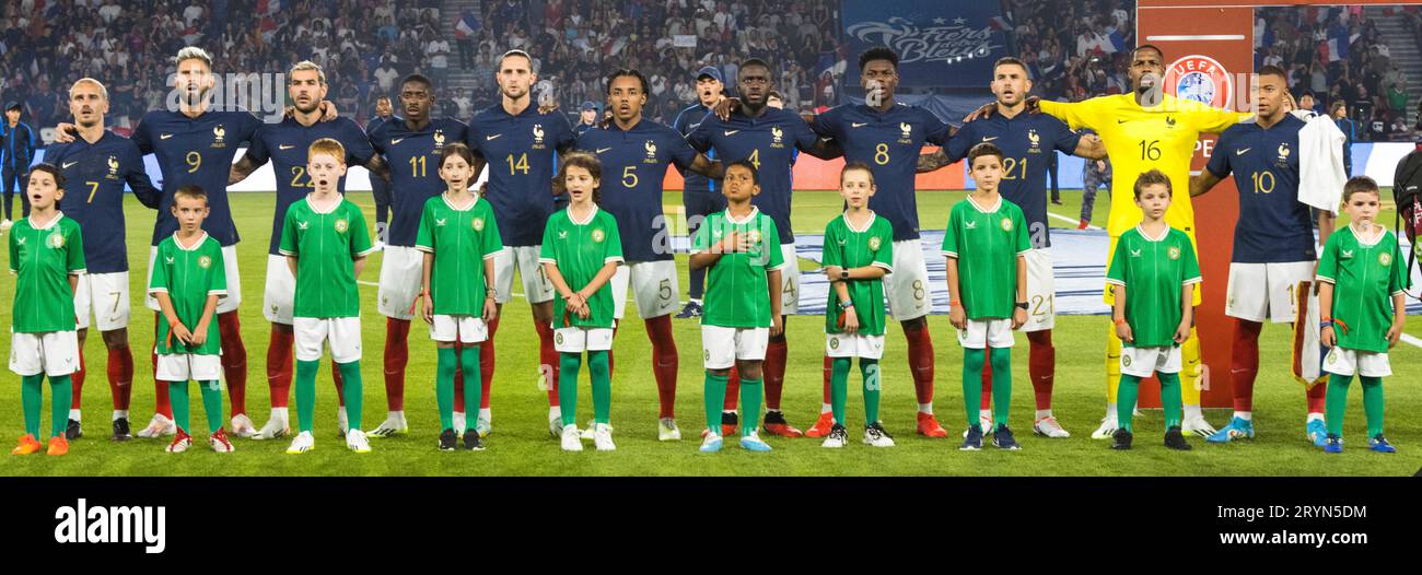 France national team immagini e fotografie stock ad alta risoluzione ...