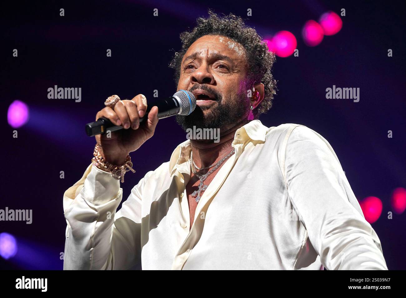 Shaggy vive bei der 30. La notte dei Proms 2024 nella der ZAG Arena ...