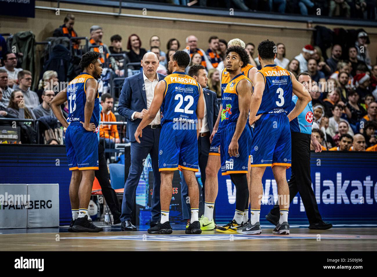 Rostock, Germania 26. Dezember 2024: 1.BBL - 2024/2025 - Rostock ...