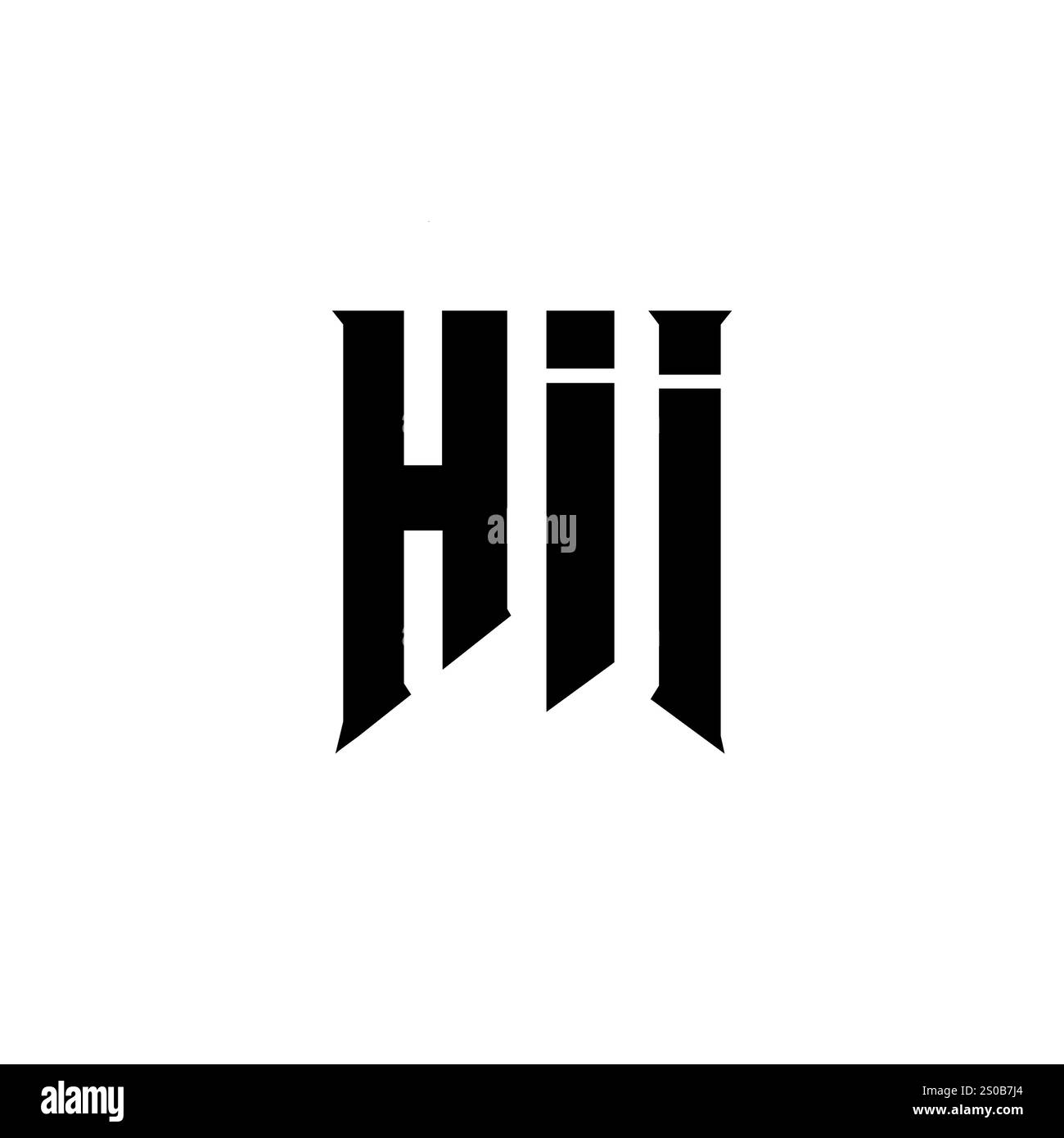 Disegno del logo hii immagini e fotografie stock ad alta risoluzione ...