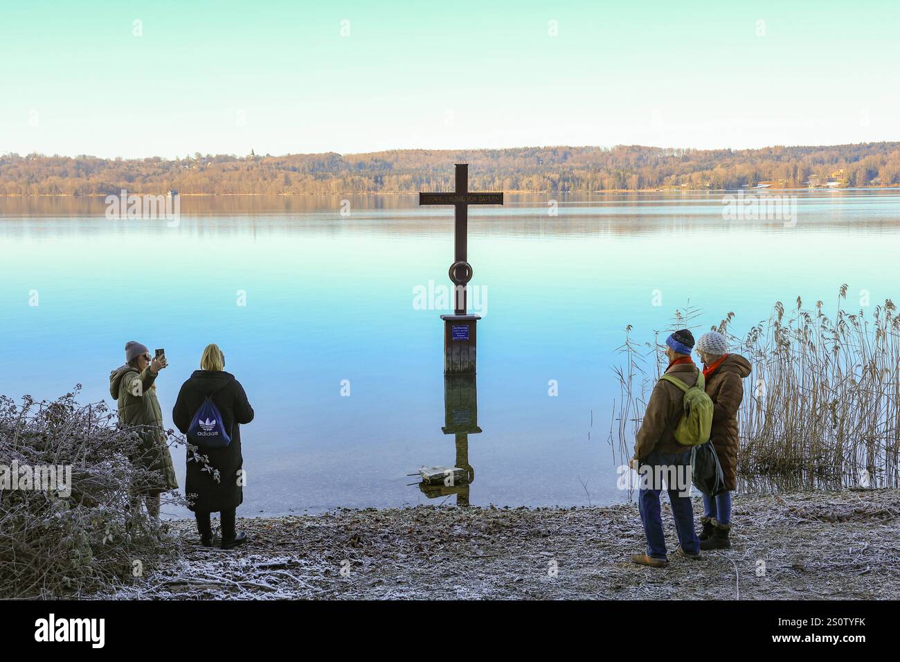 Bayern, Starnberger SEE, Tagesausflug zwischen den Jahren an den ...