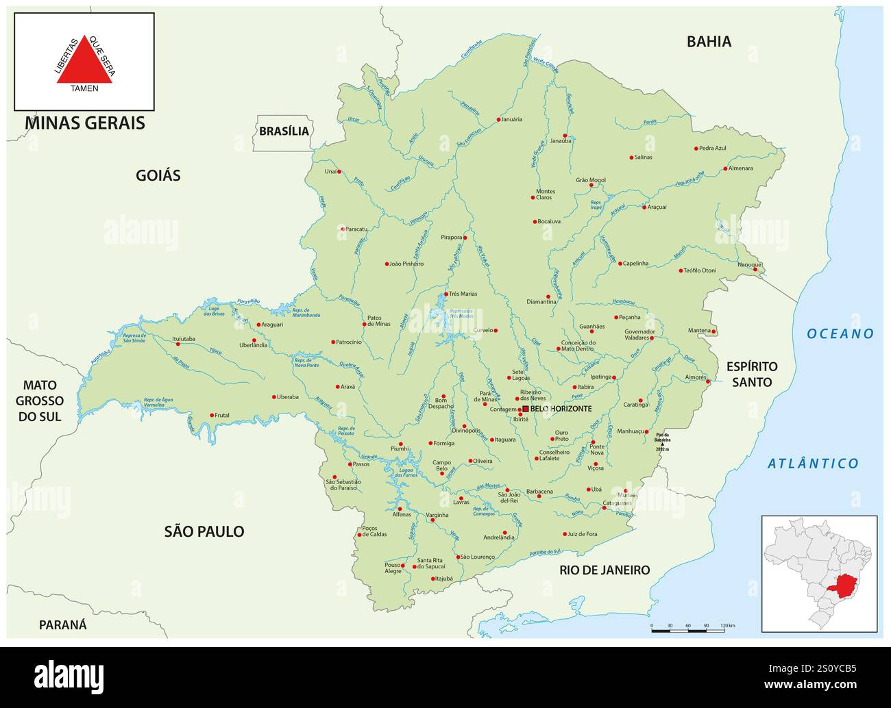 Capitale dello stato di minas gerais immagini e fotografie stock ad ...