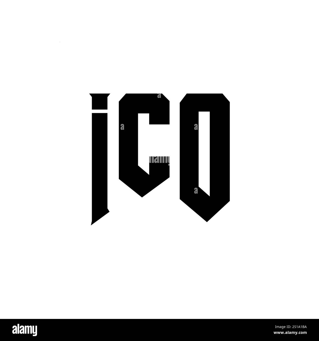 Disegno del logo ico immagini e fotografie stock ad alta risoluzione ...