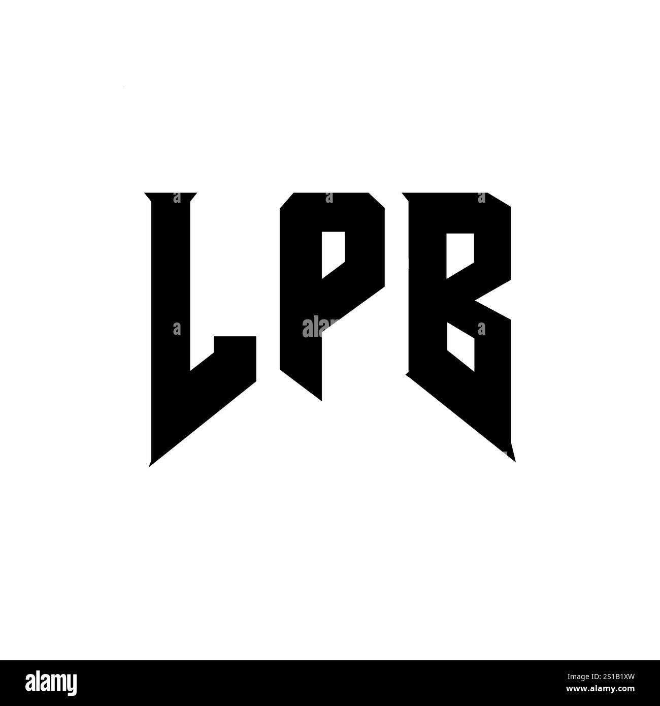 Disegno del logo lpb Immagini Vettoriali Stock - Alamy