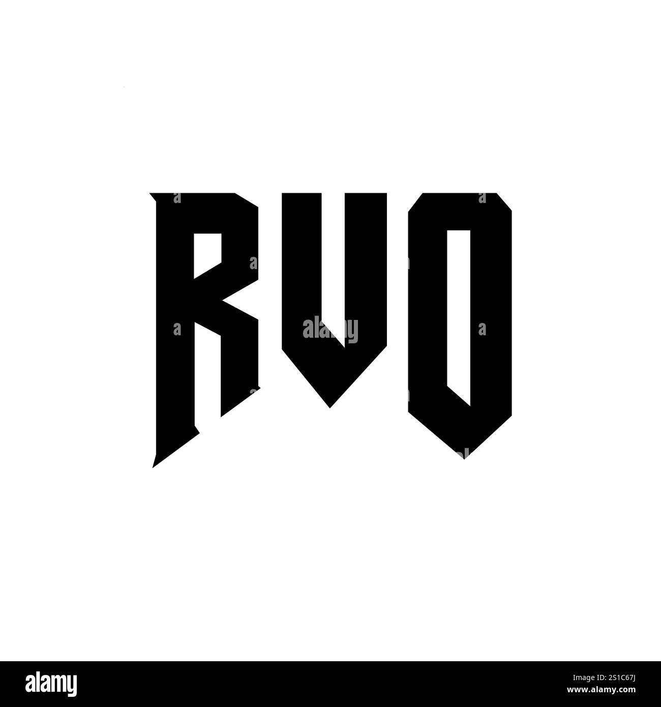 Design del logo rvo Immagini Vettoriali Stock - Alamy