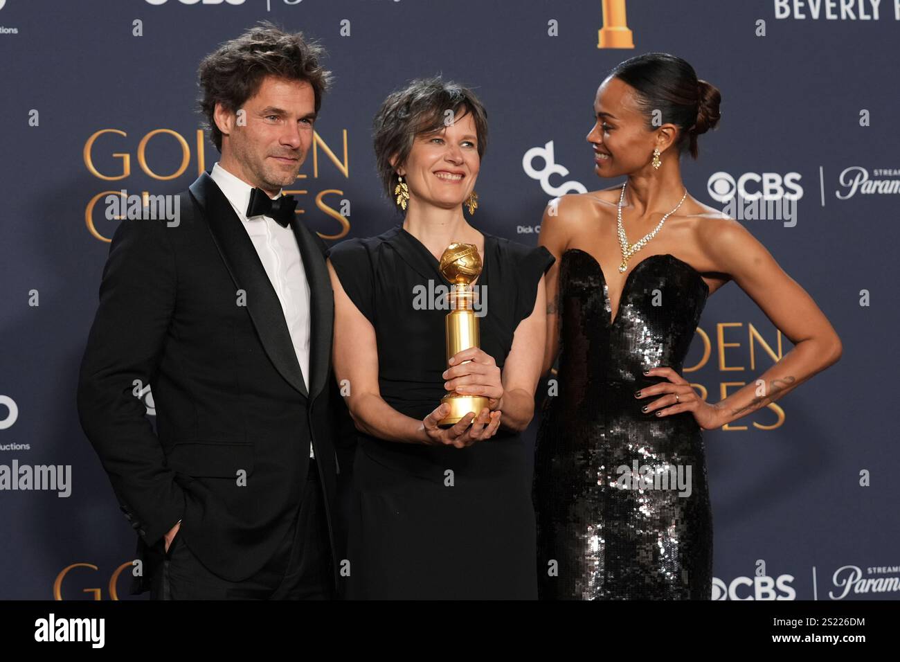 Clement Ducol Camille, left, and Camille Dalmais, center, winners of ...