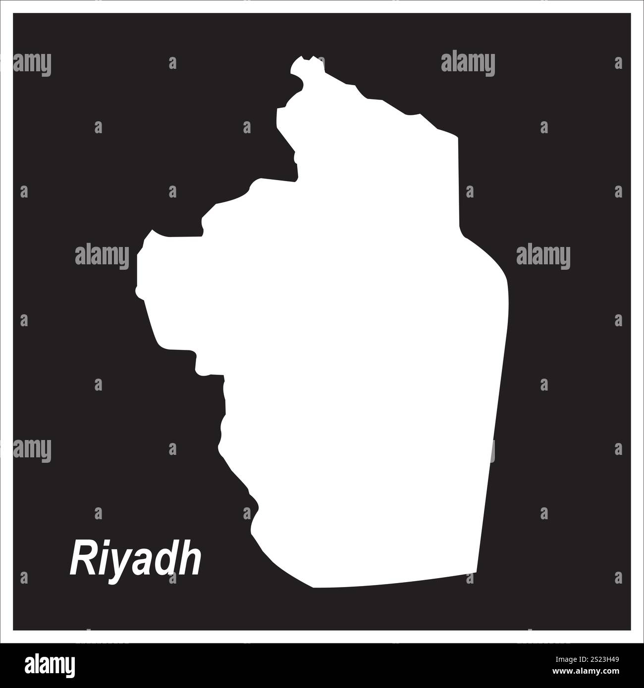 Carta geografica dell'arabia saudita Immagini Vettoriali Stock - Alamy