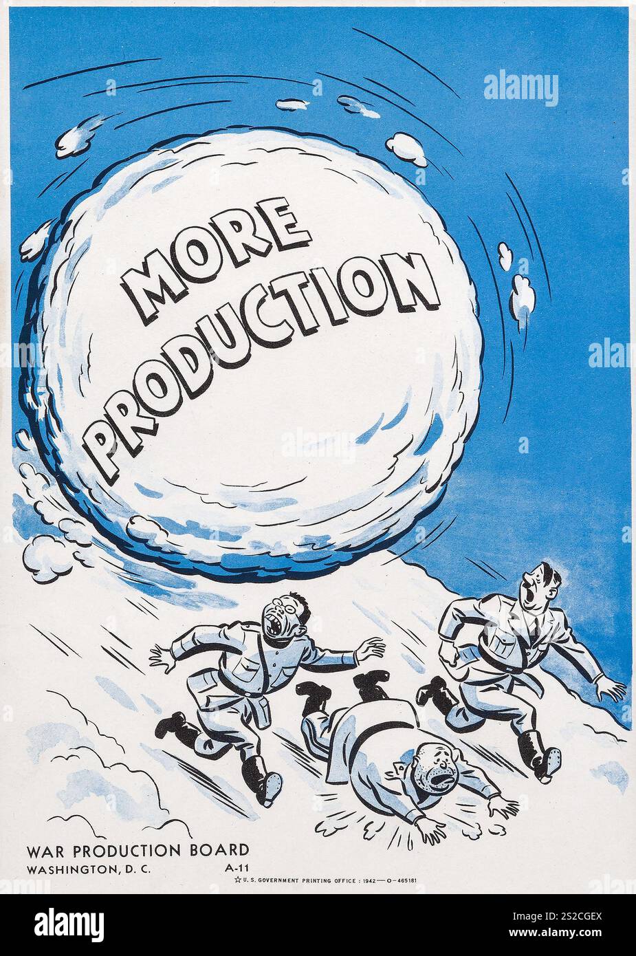 Poster americano della seconda guerra mondiale Propaganda (Ufficio ...