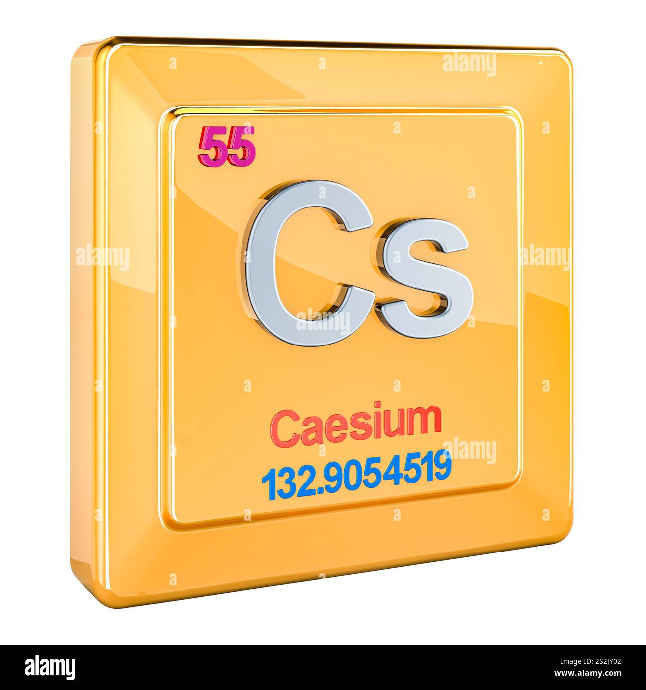 Simbolo del cs tabla periodica immagini e fotografie stock ad alta ...