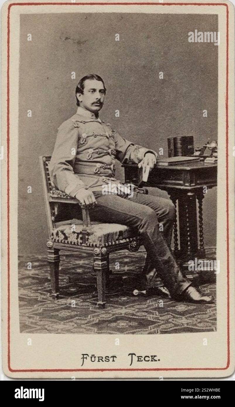 Francesco duca di teck immagini e fotografie stock ad alta risoluzione ...