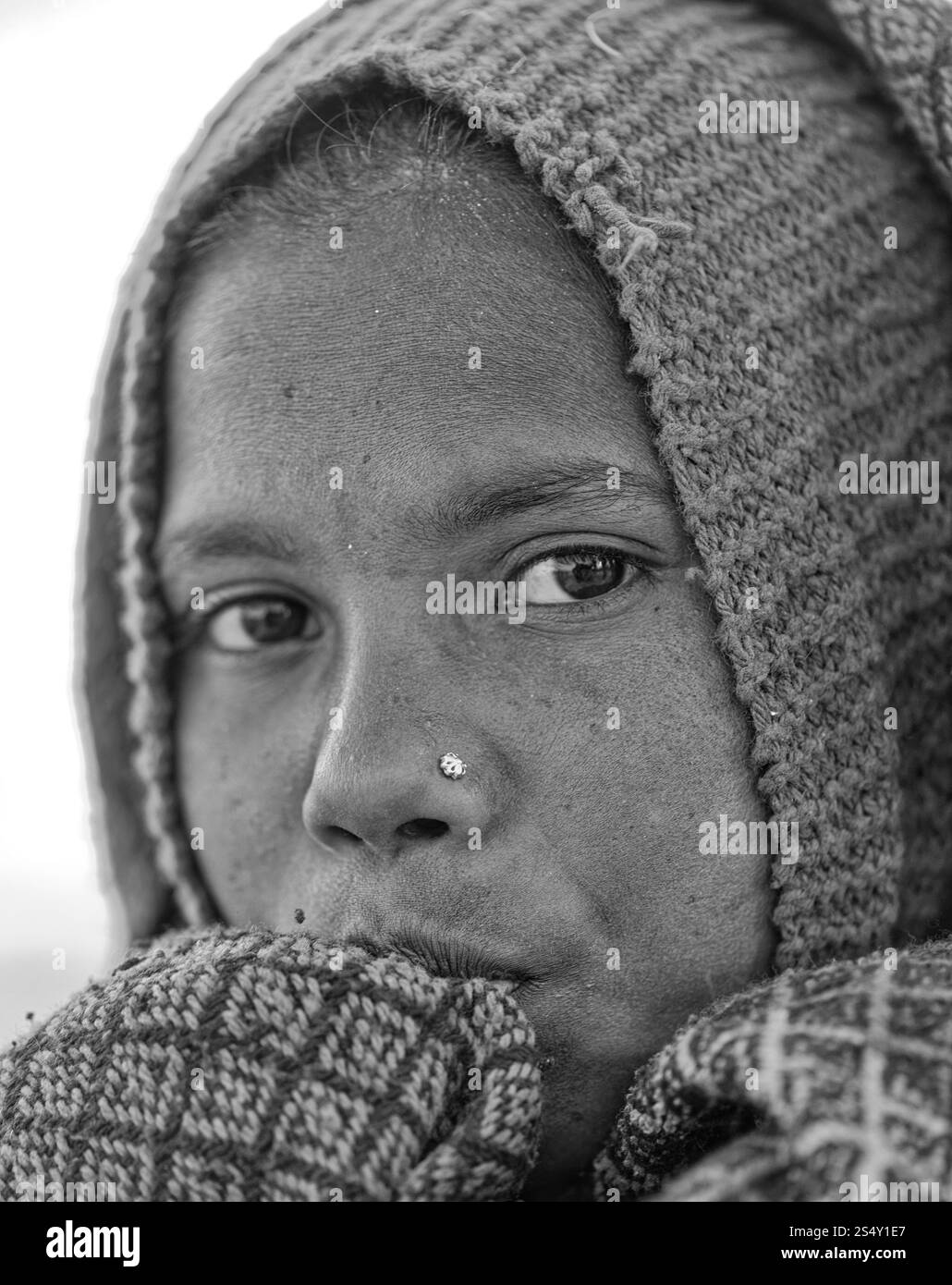 Maha maha kumbh mela Foto e Immagini Stock in Bianco e Nero - Alamy