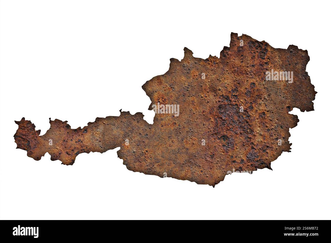 Mappa dell'austria su texture immagini e fotografie stock ad alta ...