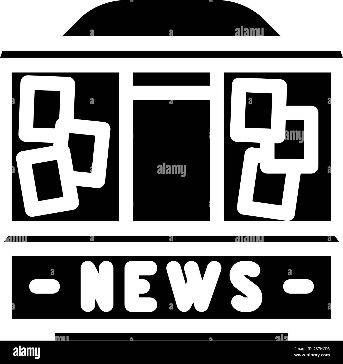 Cartello edicola Foto e Immagini Stock in Bianco e Nero - Alamy