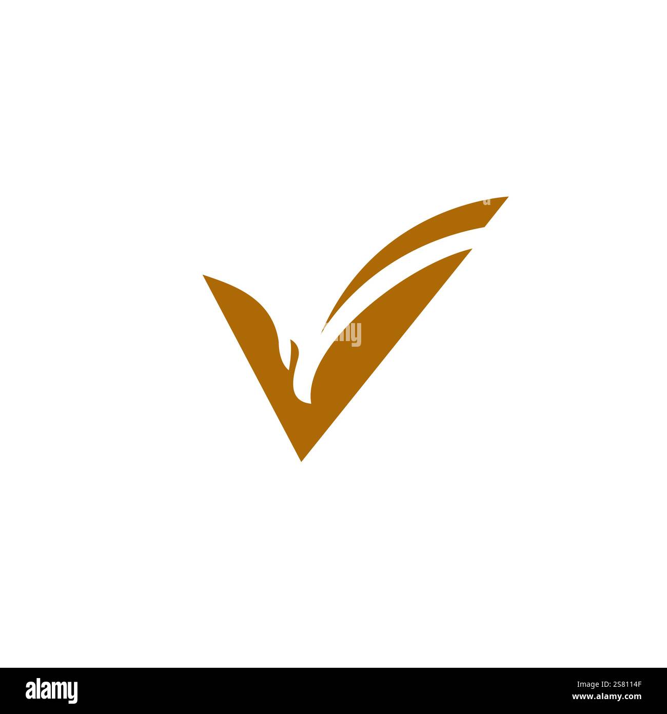 Stylized letter v logo immagini e fotografie stock ad alta risoluzione ...