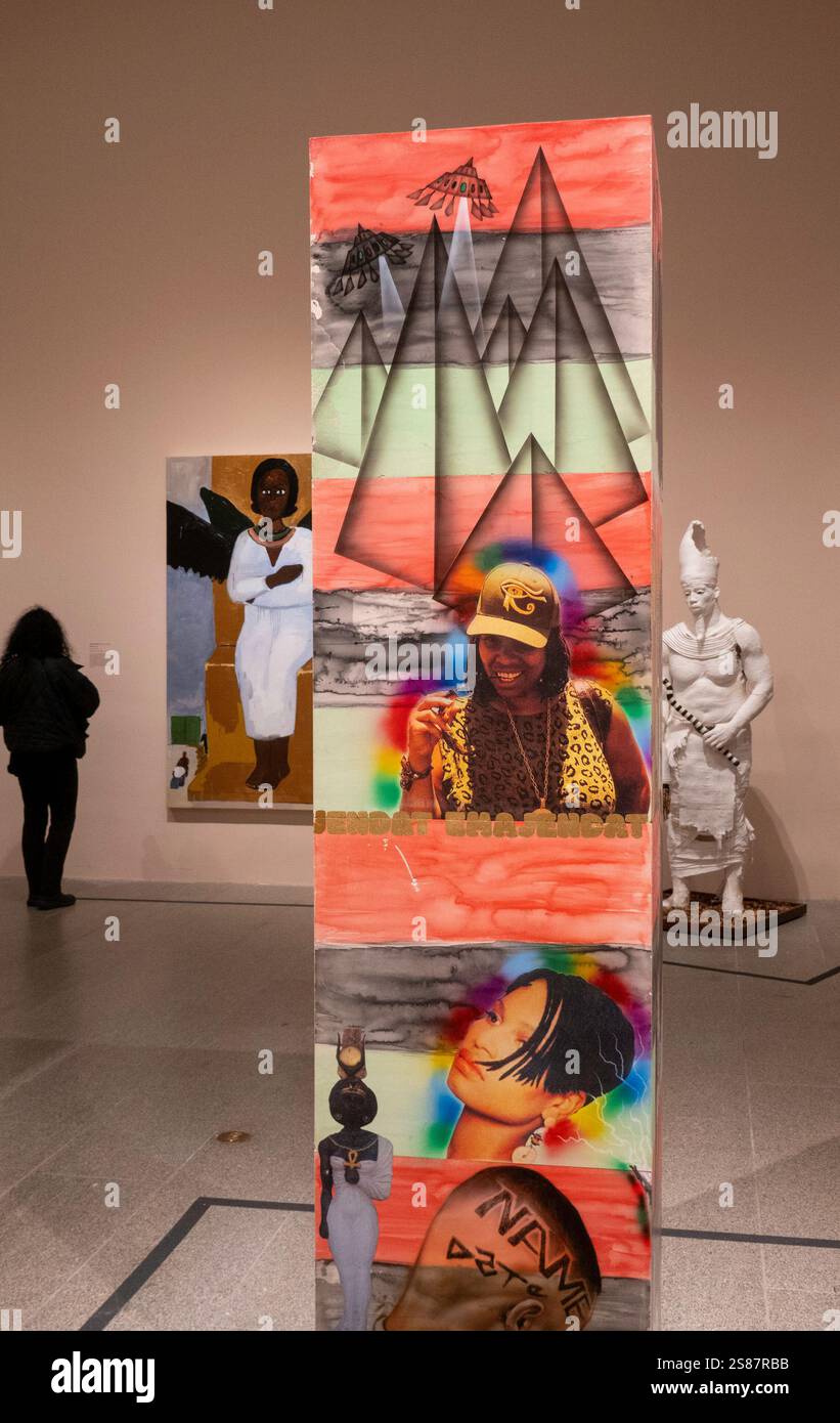 Mostra del Metropolitan Museum of Art 'Flight into Egypt: Black Artists and Ancient Egypt, 1876 ...