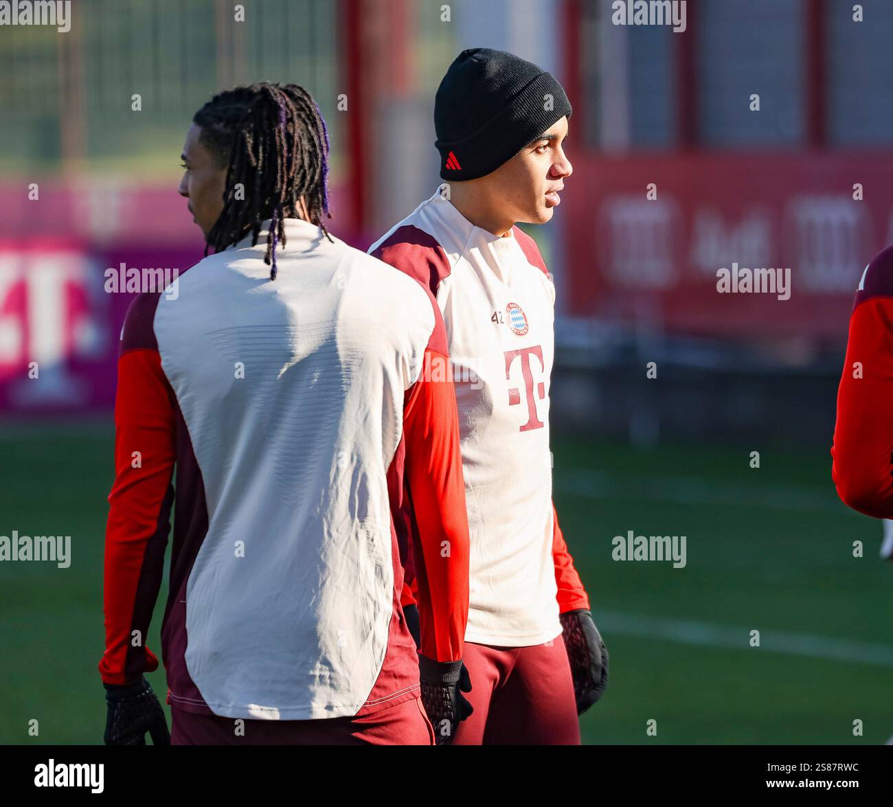 Monaco, Germania. 21 gennaio 2025. Jamal Musiala (FC Bayern Muenchen ...