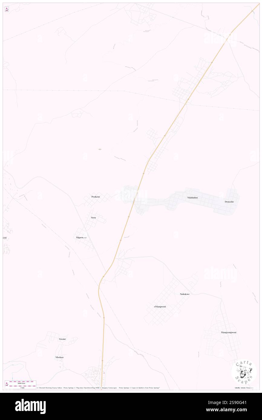 Ngqwaru Hills, Chris Hani District Municipality, ZA, Sud Africa, Capo ...