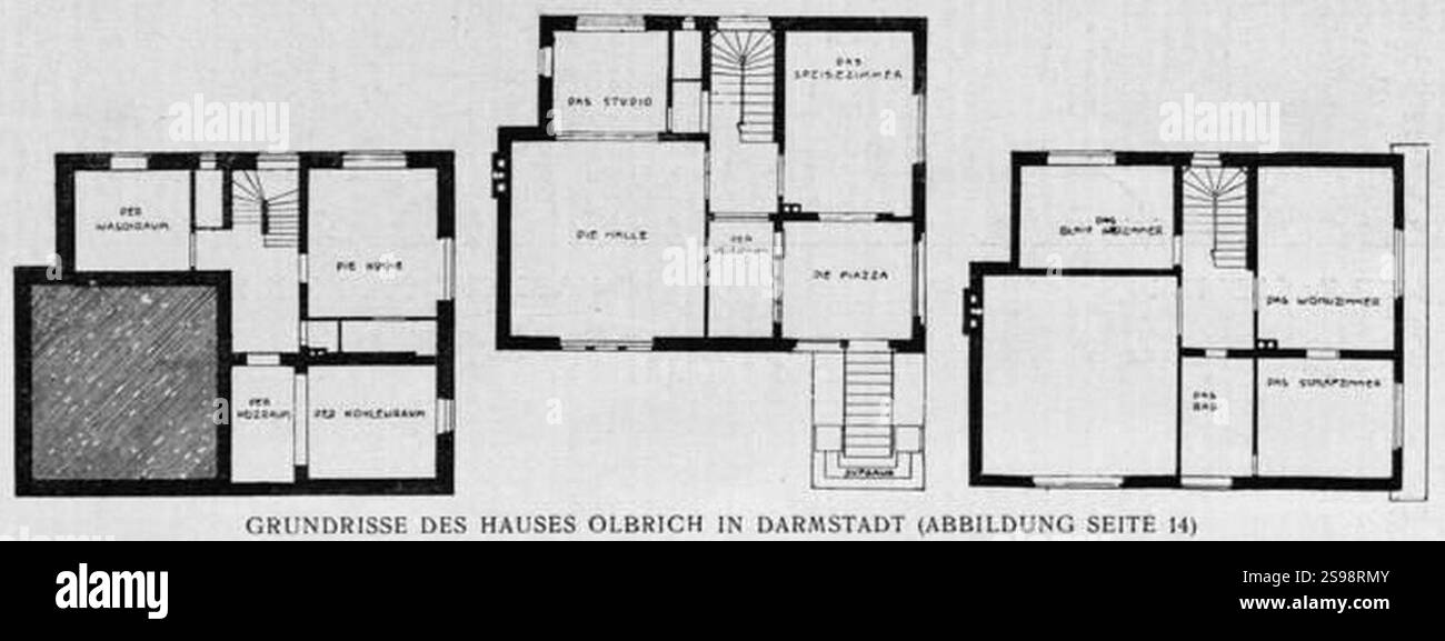 Haus olbrich immagini e fotografie stock ad alta risoluzione - Alamy
