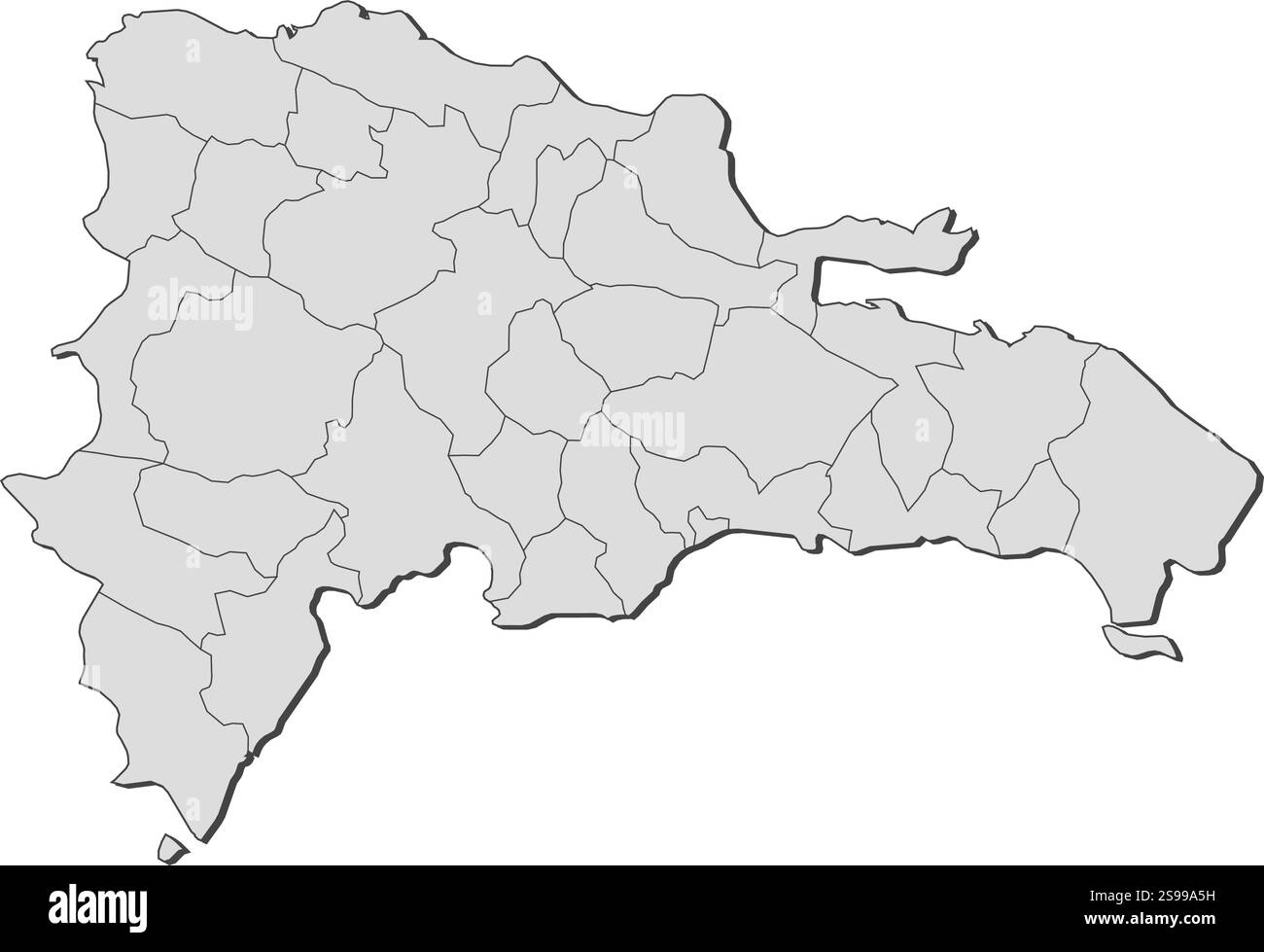 Mapas de la republica dominicana immagini e fotografie stock ad alta ...