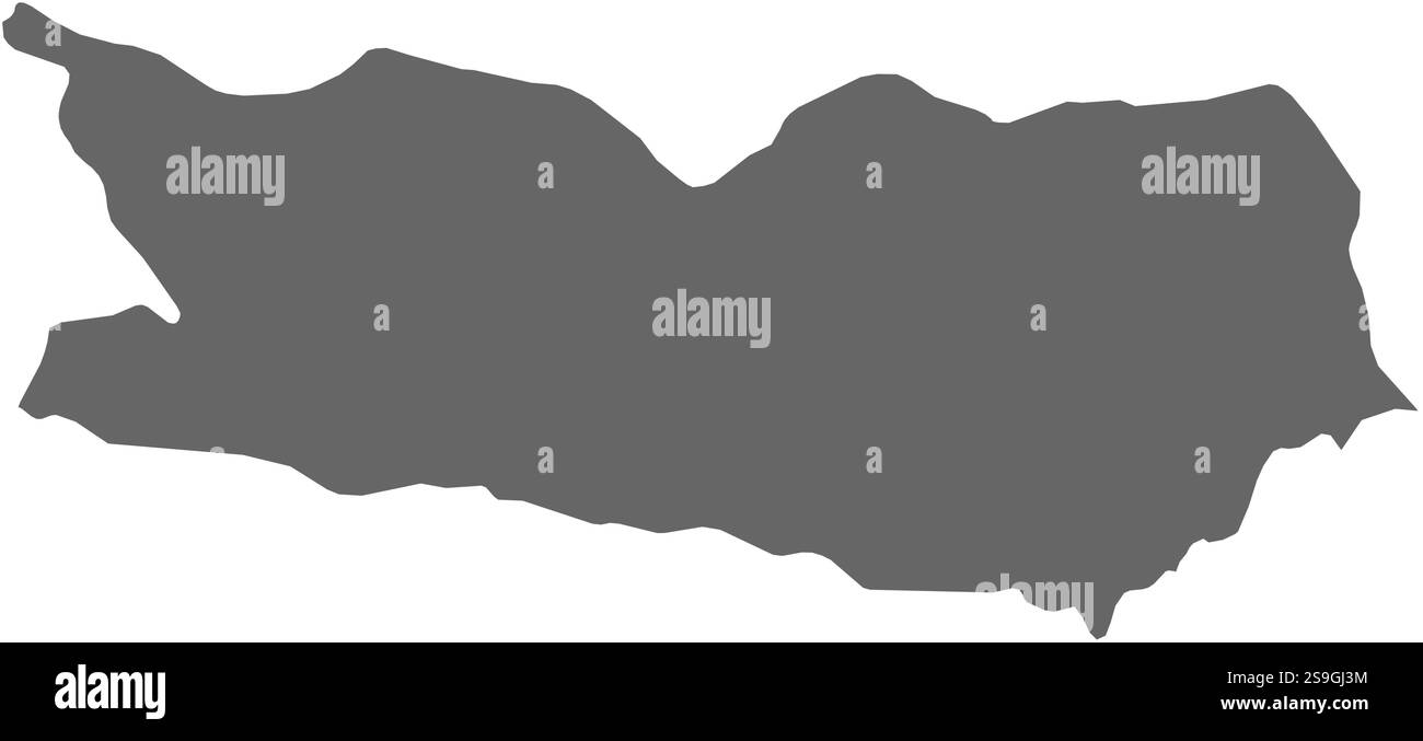 Mappa dello stato della carinzia Immagini Vettoriali Stock - Alamy