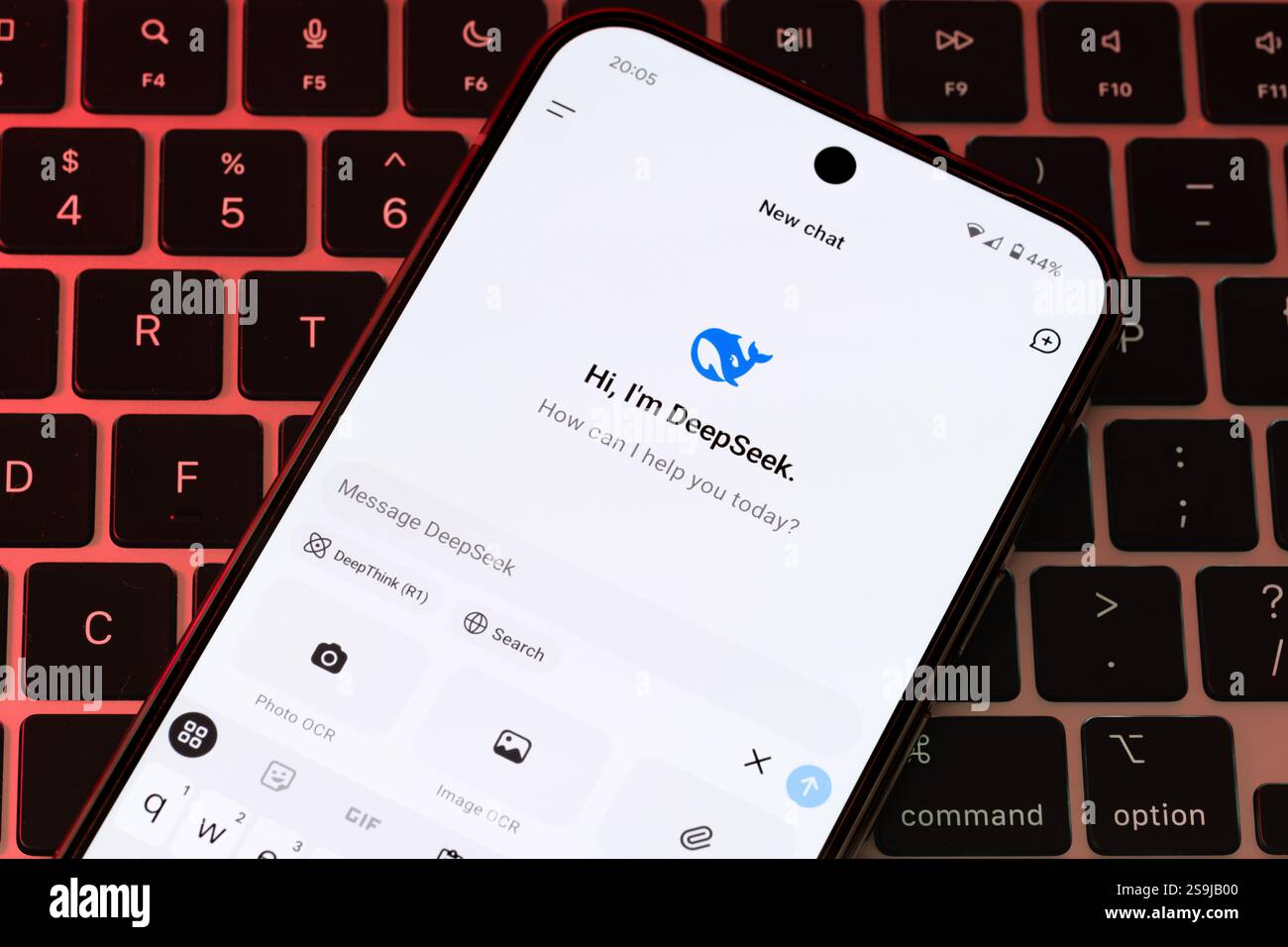 Concorrente deepseek immagini e fotografie stock ad alta risoluzione ...