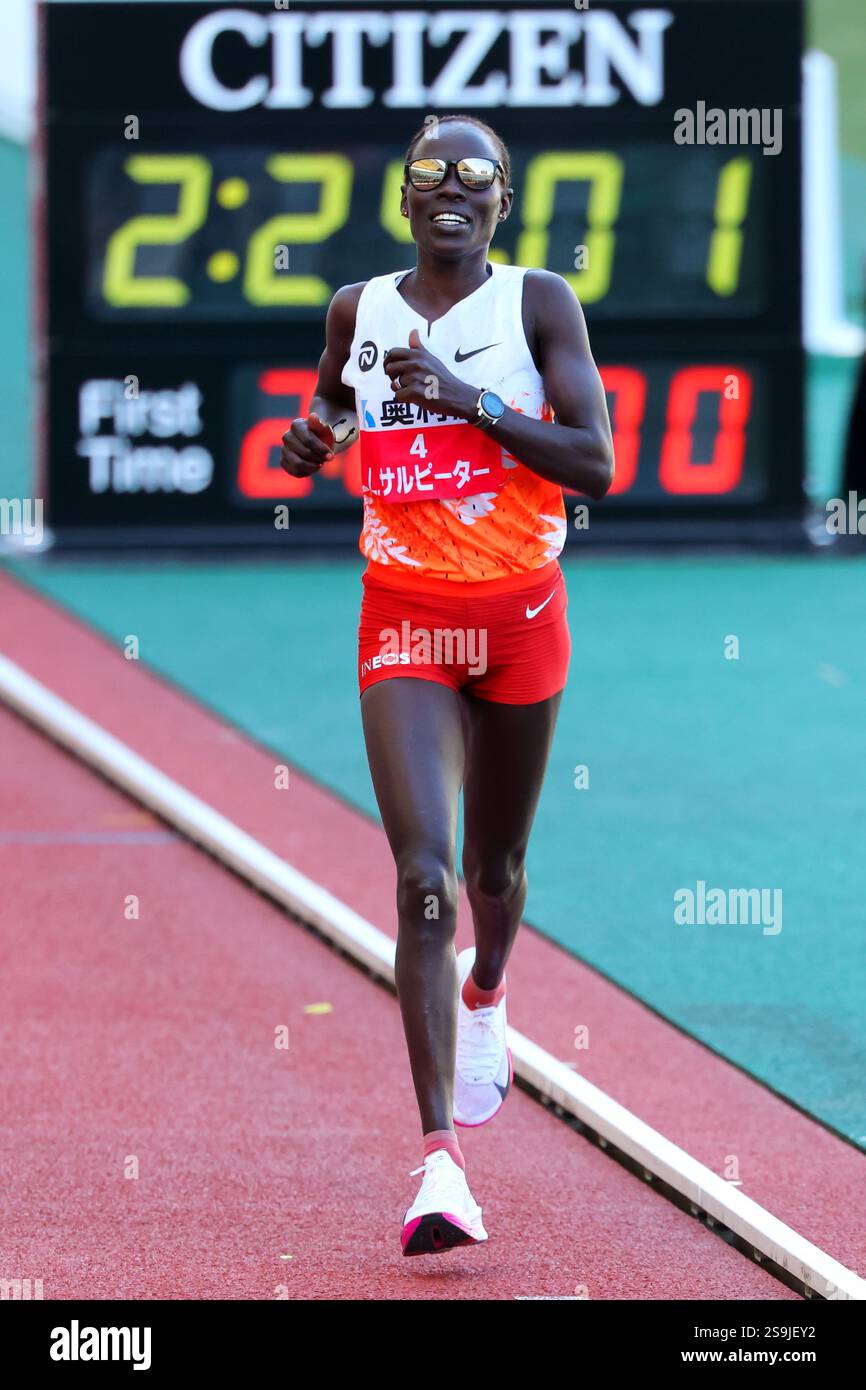 Lonah Chemtai Salpeter (ISR), 26 GENNAIO 2025 - Maratona: Osaka Women's ...