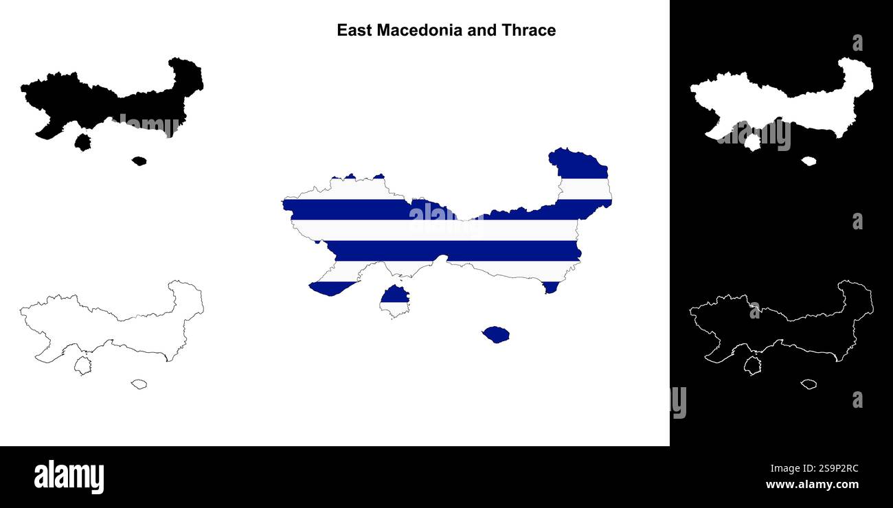 Mappa della tracia immagini e fotografie stock ad alta risoluzione - Alamy