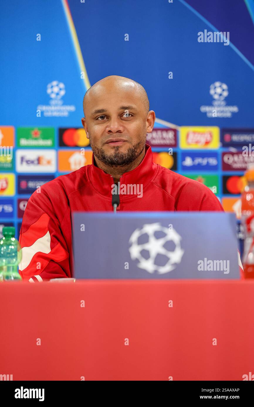 Vincent Kompany (FC Bayern Muenchen, Cheftrainer), GER, Internationale Pressekonferenz, FC ...