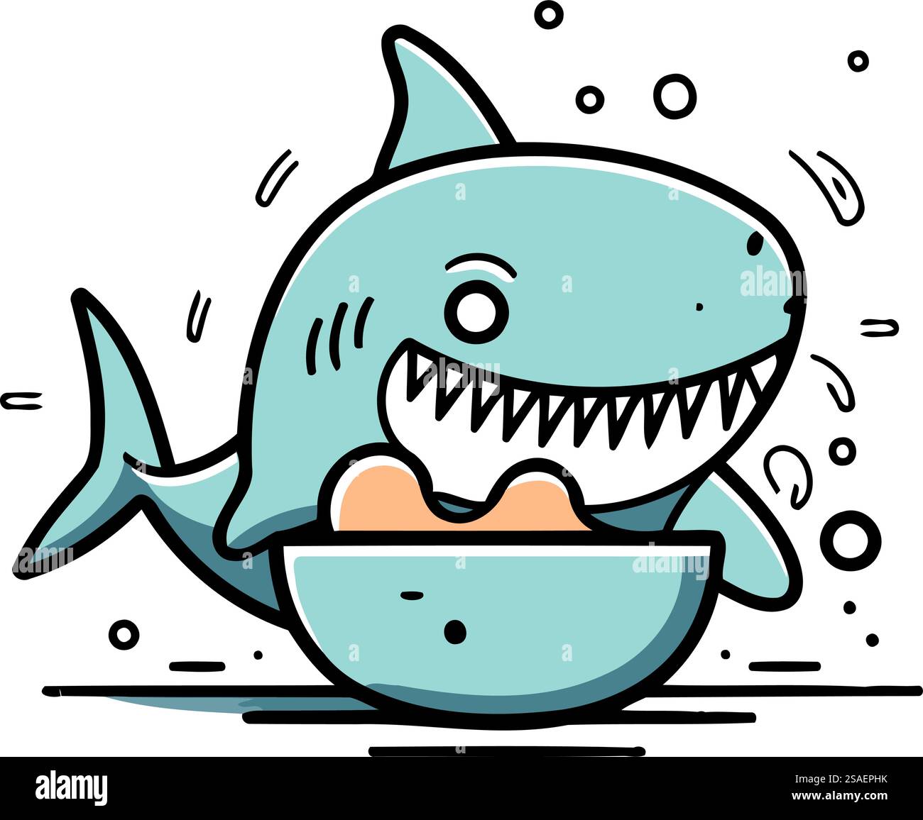 Squalo d'uovo Immagini Vettoriali Stock - Alamy