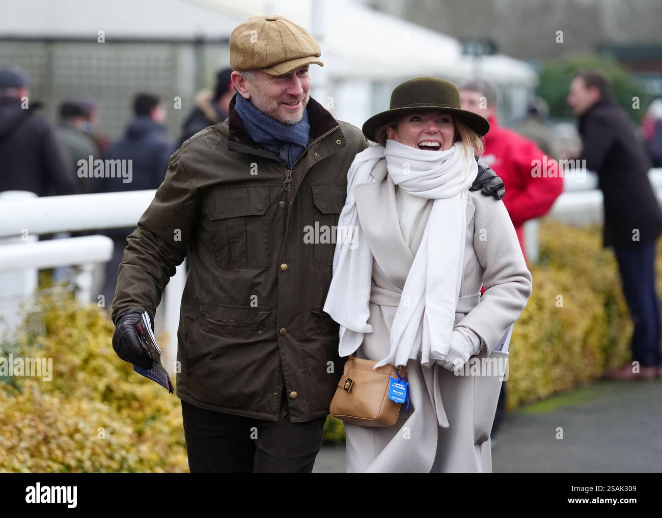 Foto del file datata 20-01-2025 di Christian e Geri Horner. Maxine ...