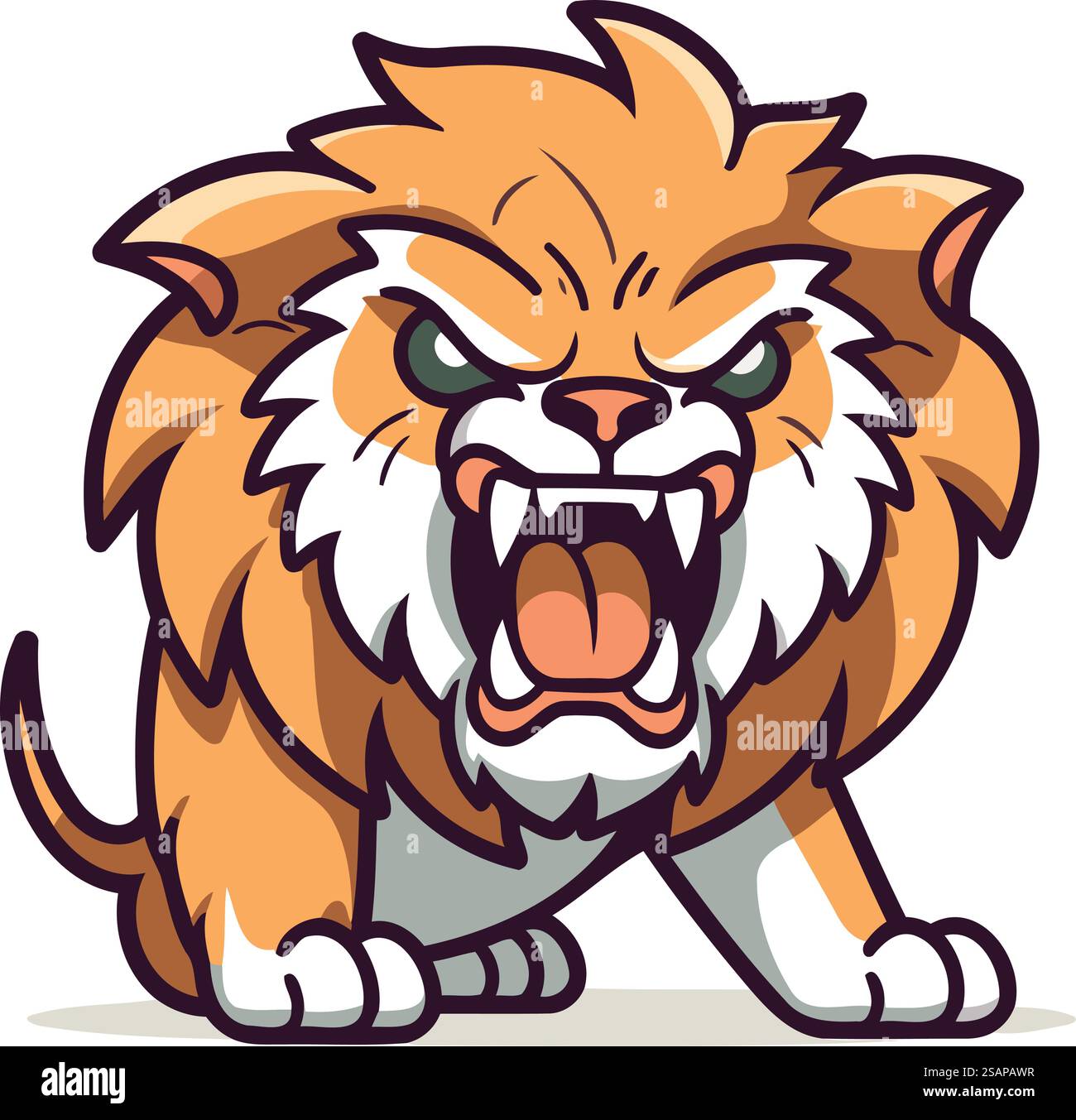 Angry lion drawing immagini e fotografie stock ad alta risoluzione - Alamy