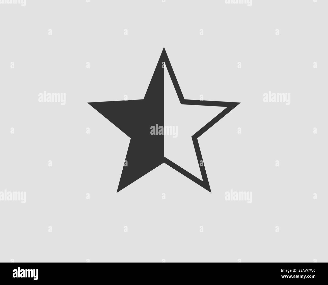 Isolato su sfondo bianco Immagini Vettoriali Stock - Alamy
