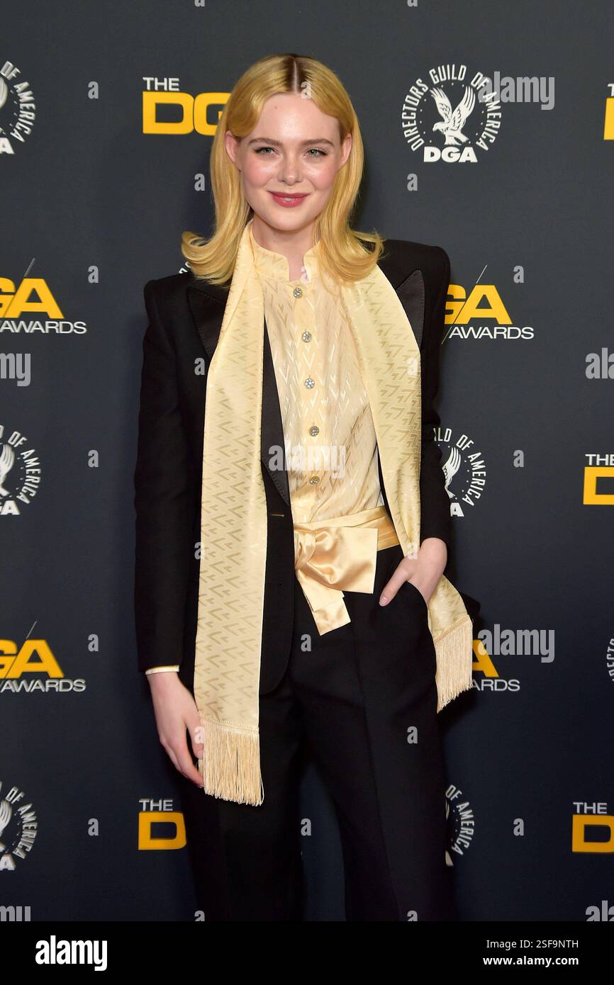 Elle Fanning bei der Verleihung der 77. DGA Awards 2025 presso il ...