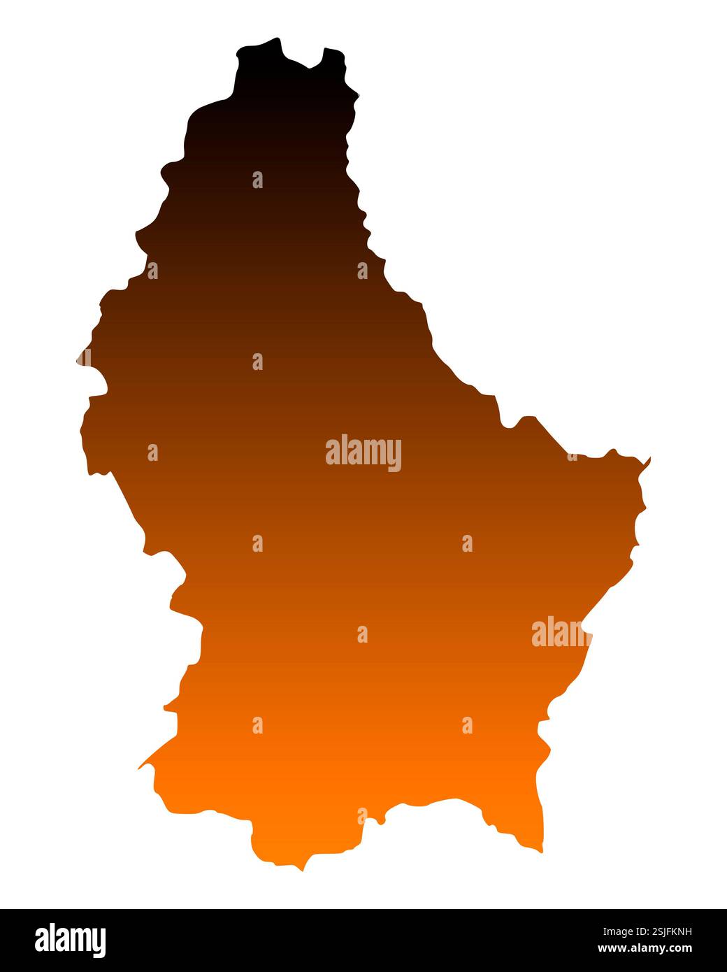 Mappa del lussemburgo immagini e fotografie stock ad alta risoluzione ...