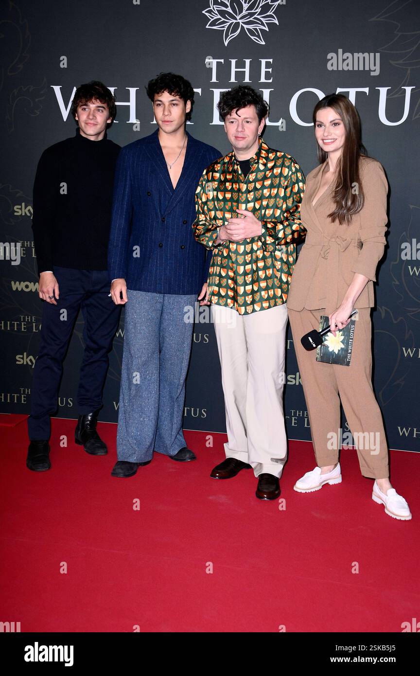 Frederic Balonier, Leon Klein, Christian Friedel und Rebecca Kunikowski ...