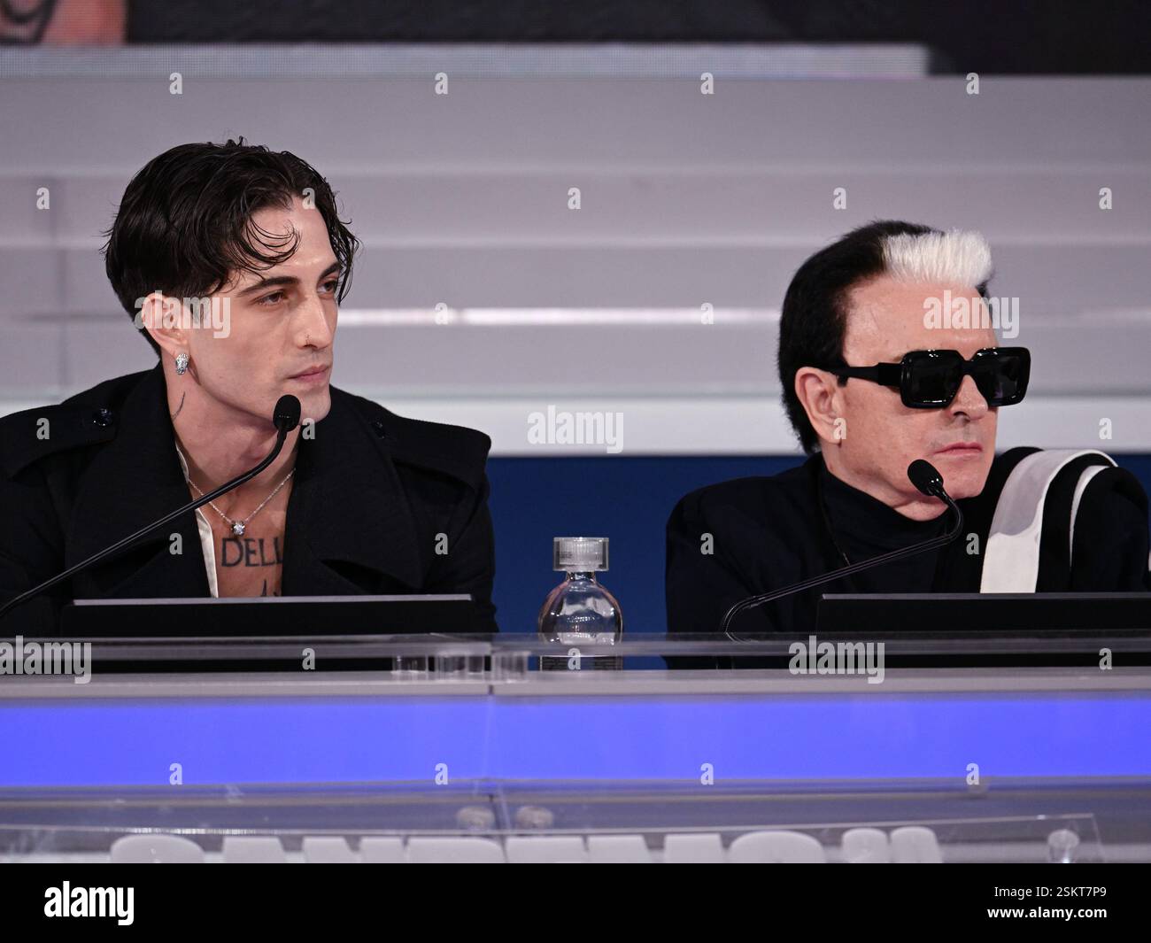 Sanremo, 75° Italian Song Festival 2025 - Conferenza stampa con Damiano ...